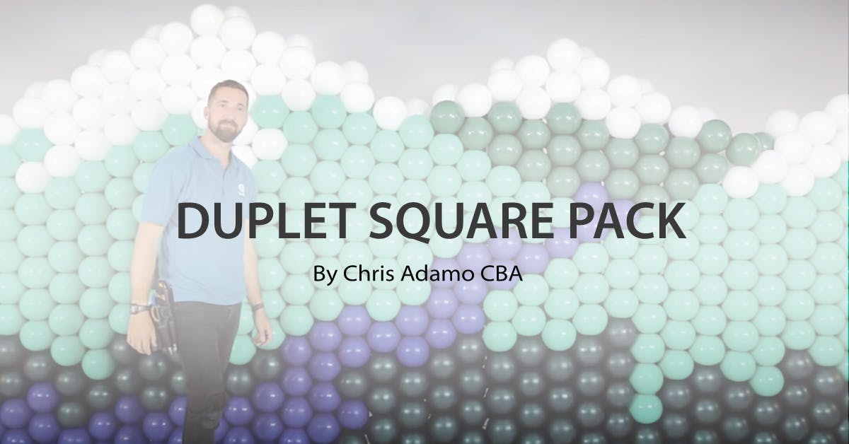 Duplet Square Pack method - Balloon Pro