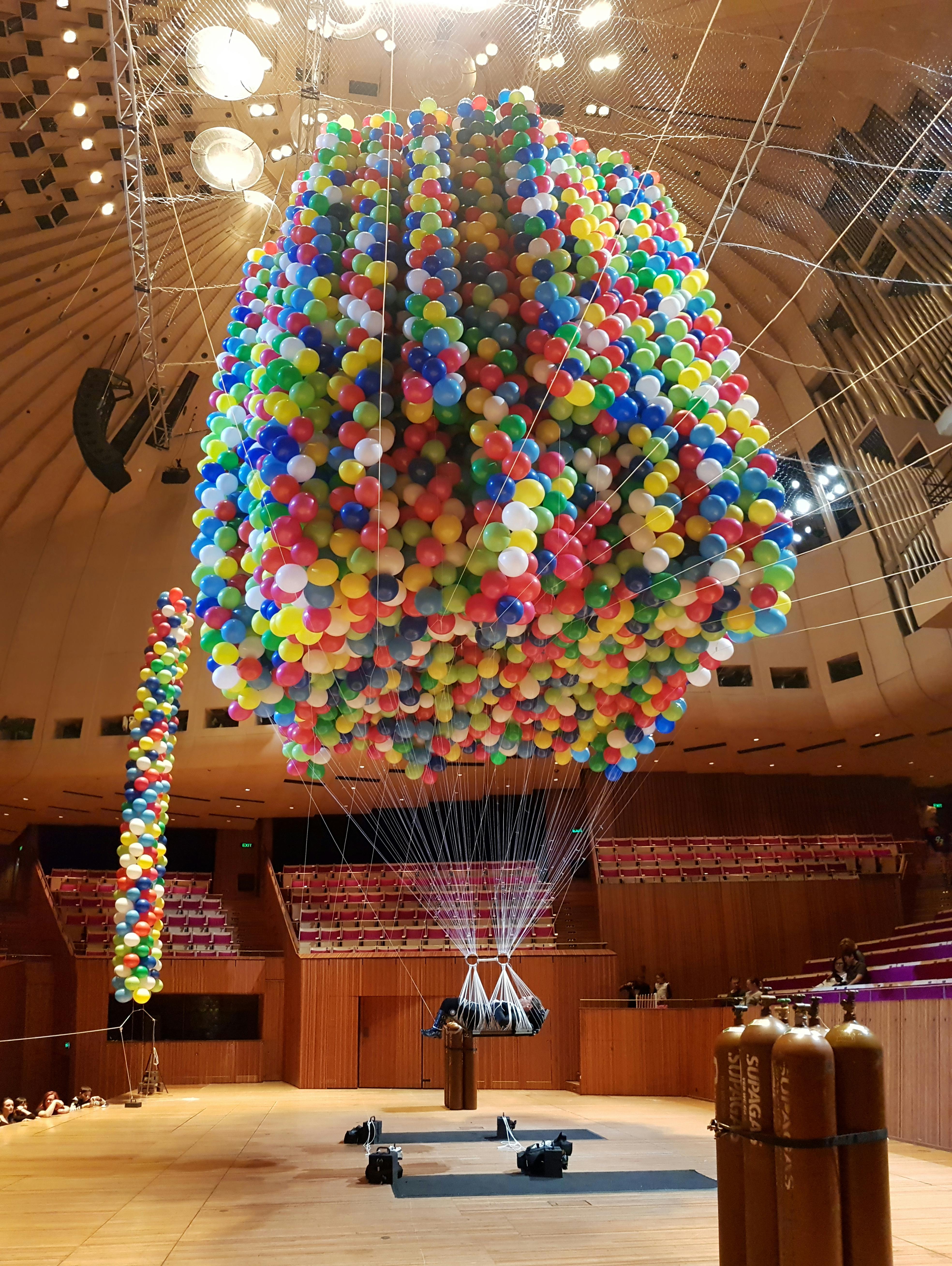 Cherophobia: Party balloon performance art reminds us 'what it means to ...